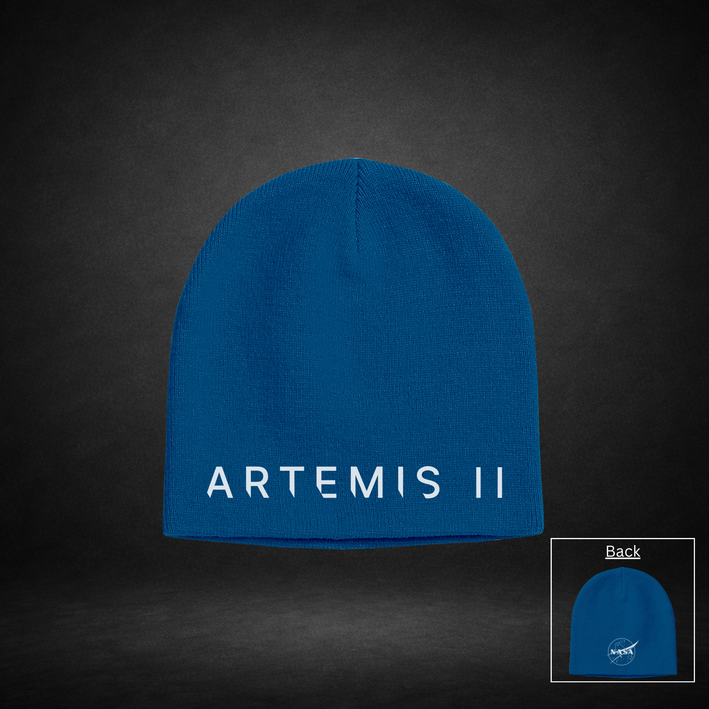 Artemis II - NASA Meatball Beanie – NASA Exchange